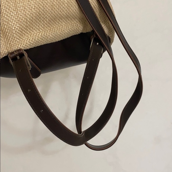 villager | Bags | Vintage Villager Leather And Canvas Mini Backpack ...